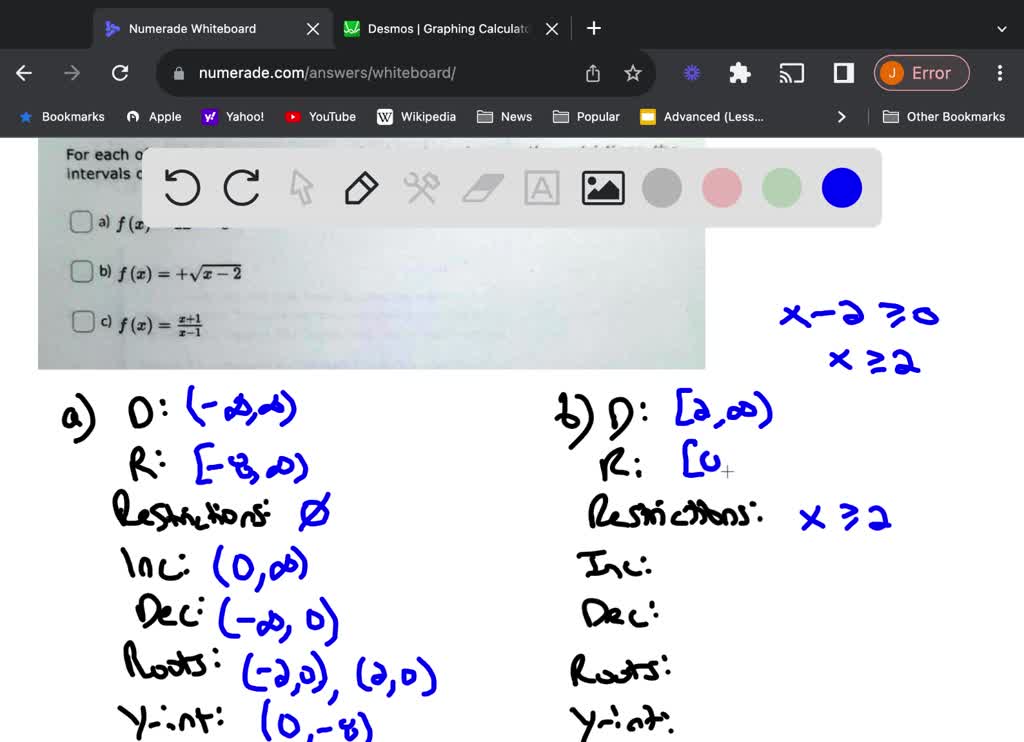 SOLVED: Question 4 (24 points) Listen For each of the functions below ...