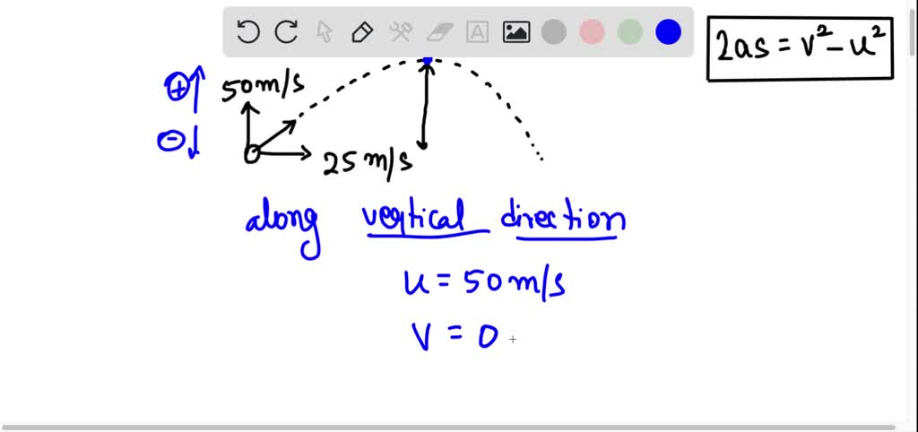 SOLVED: A ball is thrown upward. Its initial vertical component of#N# ...
