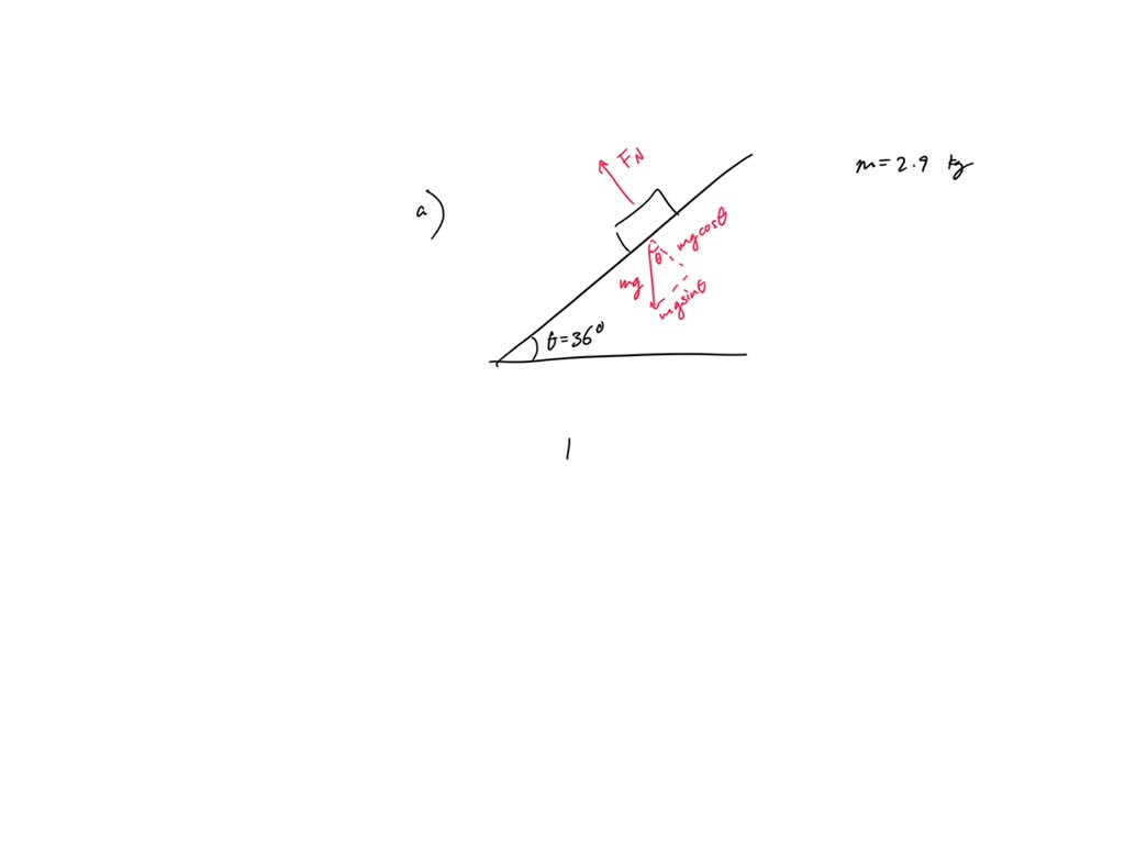 SOLVED: (a) Find the normal force exerted on a 2.9 kg book on a surface ...
