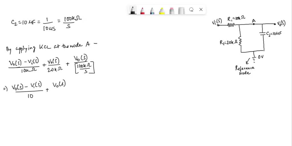 SOLVED: Problem 7.3 Consider the circuit in Figure P7.3. (a) Derive the expression for the ...