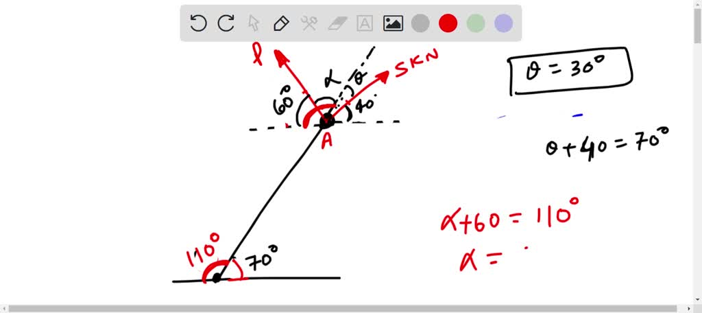 As shown in Figure 2, two members AB and AC are resisting a vertical ...