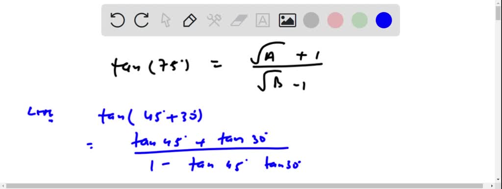 SOLVED: Using an addition or subtraction formula to find the exact ...
