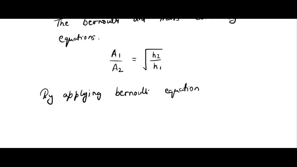SOLVED: Application to manufacturing/Sprue design: Assume that the top ...
