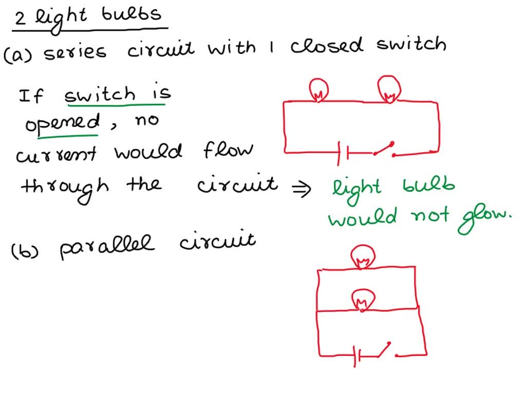 SOLVED: 39. In an activity, a student has two identical light bulbs, a ...