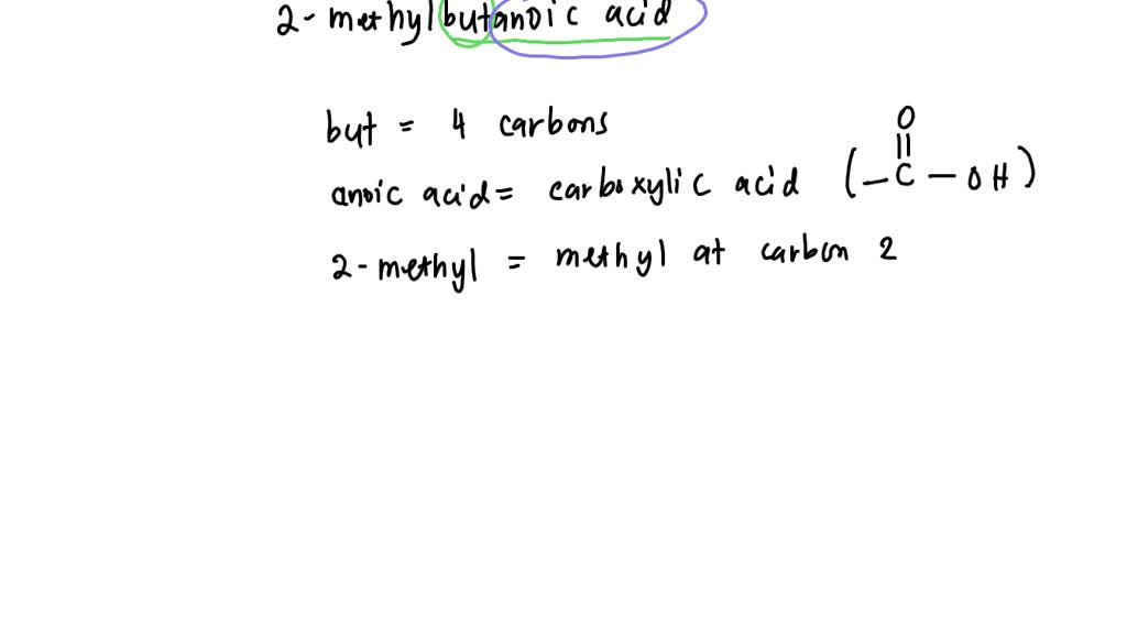 SOLVED: 4) Write the line structural formula of the compounds. Circle ...