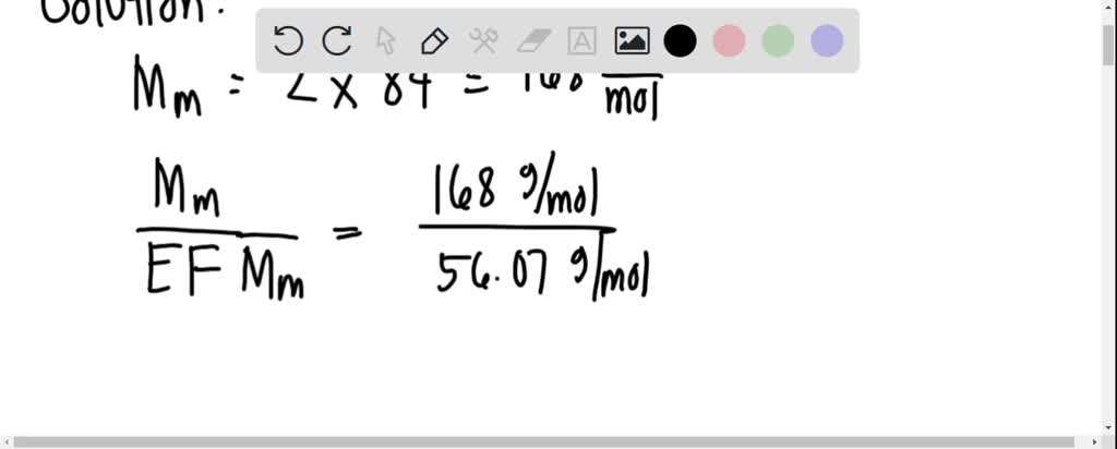 SOLVED: A compound having empirical formula (C3H4O)p has vapor density ...