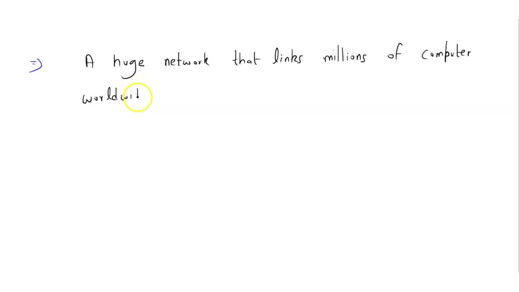 SOLVED: The network architecture that spans the largest physical distance is called a WAN