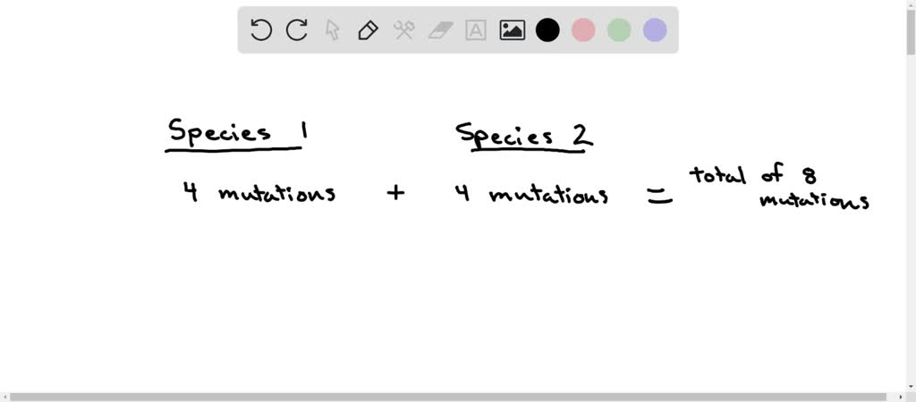 SOLVED: A molecule that can be used as a molecular clock has a neutral ...