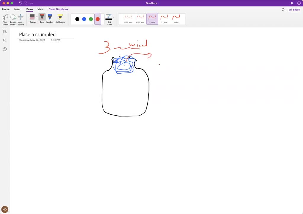 5. Make narrow slits in the paper as shown below and blow air through ...