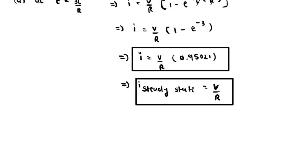 Engineers call the number LR the time constant of the RL circuit in the ...