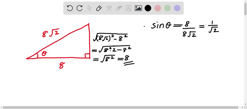 SOLVED: Find the exact values of the six trigonometric functions of the ...
