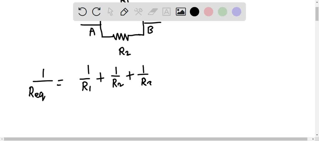 SOLVED: Two wires of resistance R1? and R2? are joined in parallel. The ...