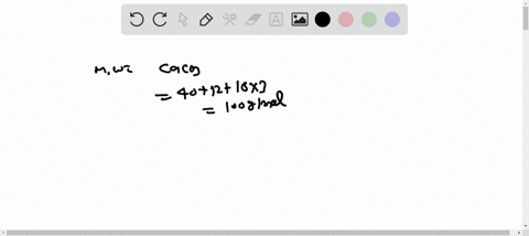 List the sedimentary rock with the formula caco3 name the...