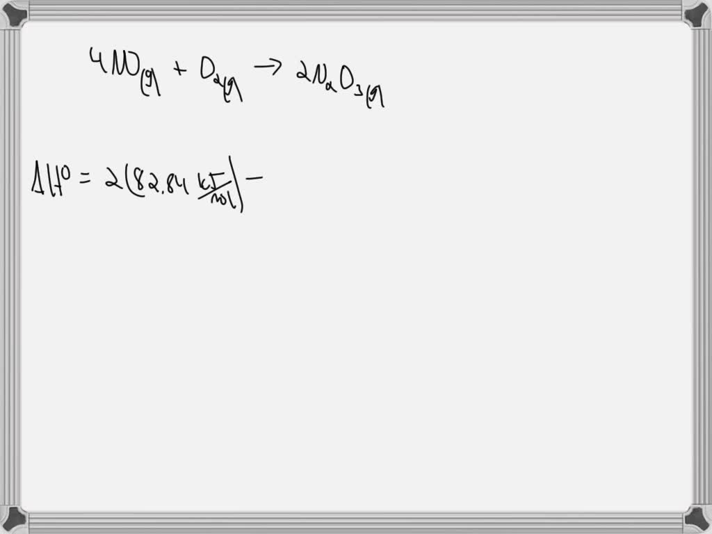 SOLVED: Using the given information, calculate the standard enthalpy of reaction (in kJ) for the ...