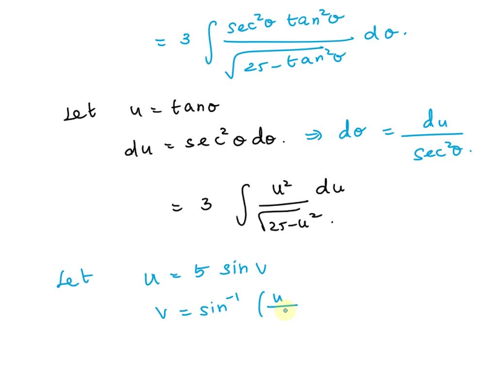 SOLVED: Use the Table of Integrals to evaluate the integral. (Use C for ...