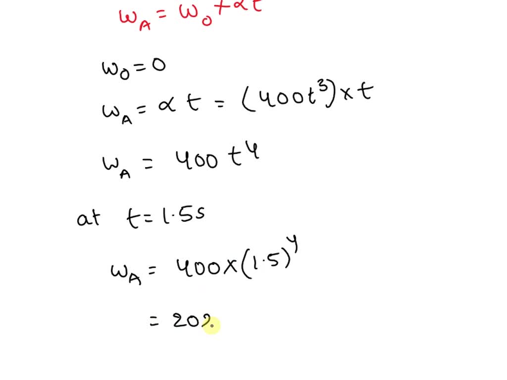 SOLVED: The gear A on the drive shaft of the outboard motor has a ...