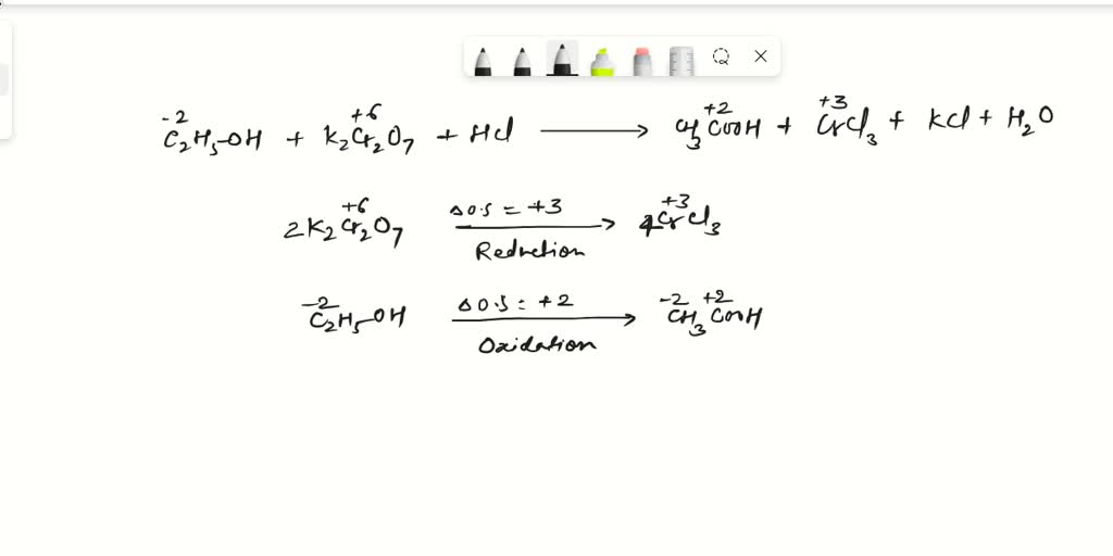 K2Cr2O7 + C2H5OH: Phản Ứng Hóa Học và Ứng Dụng Thực Tiễn