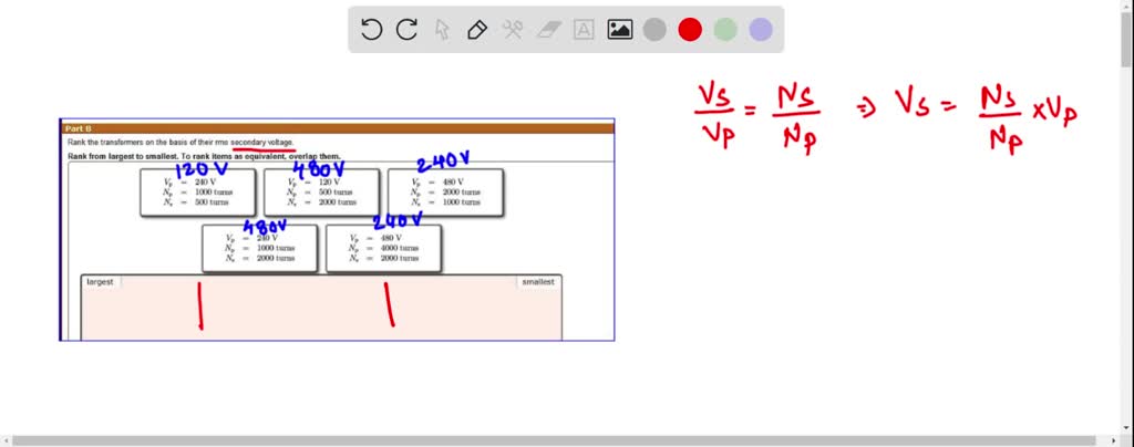 SOLVED: 'Rank the transformers on the basis of their rms secondary ...