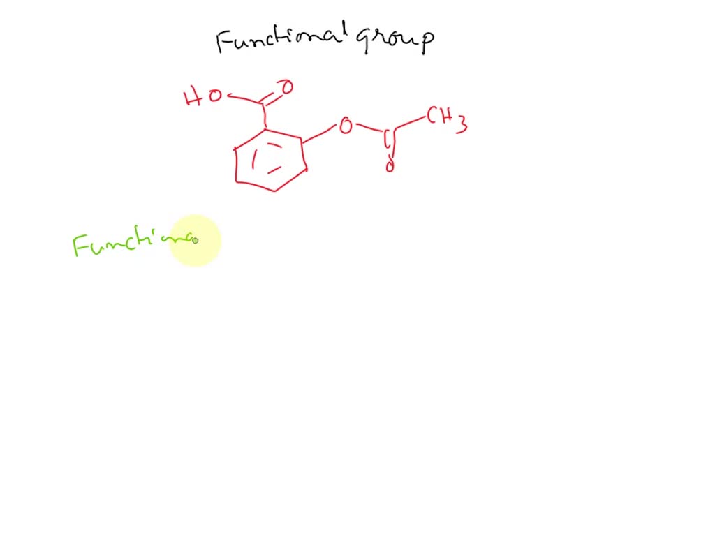 SOLVED: On the following organic compound, identify the functional molecule groups by dragging ...
