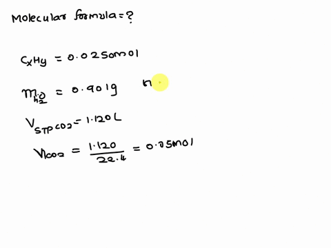 The molar ratio of co2 and h2o produced by the combustion of...