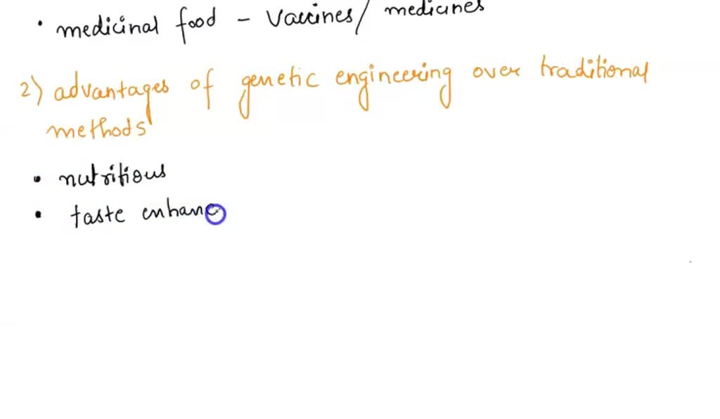 SOLVED: (a) What are genetically modified crops ? (b) Name four factors ... SOLVED: (a) What are genetically modified crops ? (b) Name four factors ...