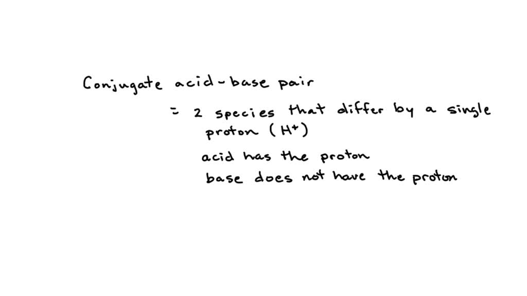 SOLVED: Consider structures A-D. Part 1 of 3 Select the two species that represent conjugate ...
