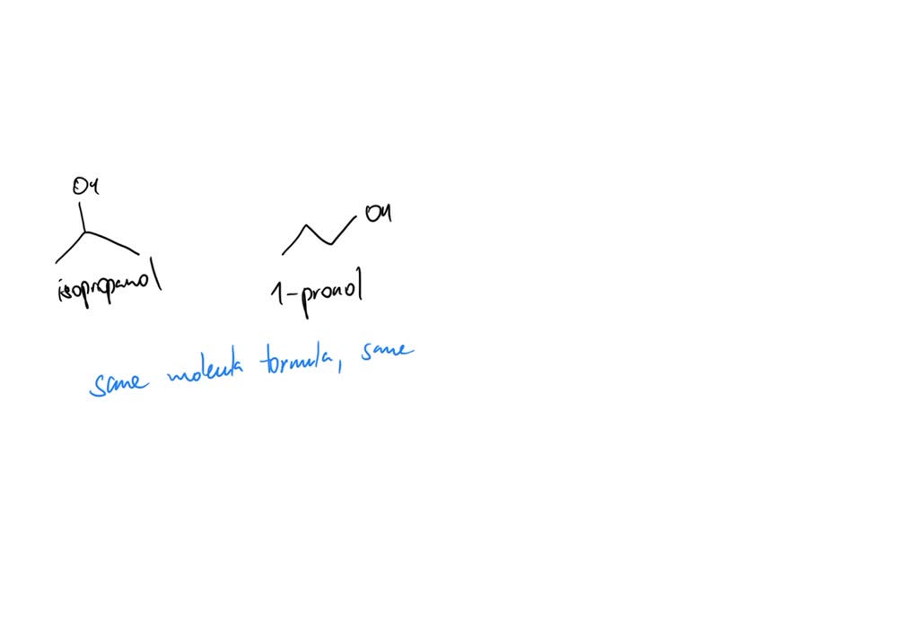 SOLVED: The relationship between the following molecules: VS Not ...