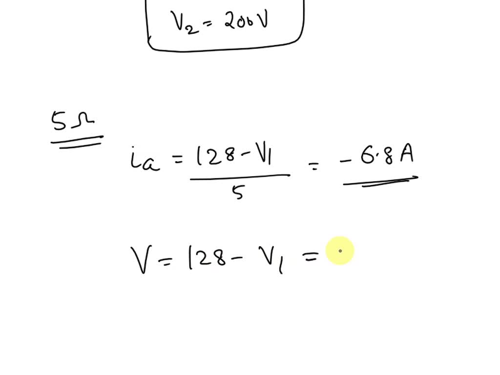SOLVED: Q-1: Use Node-Voltage method to find the current, voltage drop ... SOLVED: Q-1: Use Node-Voltage method to find the current, voltage drop ...