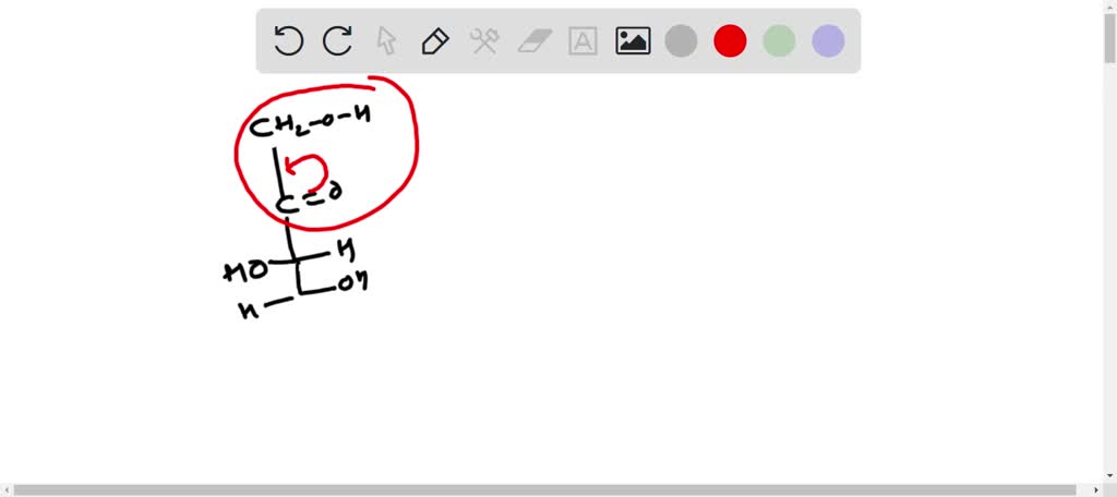 SOLVED: A ketose can be converted to an aldose through an enediol ...