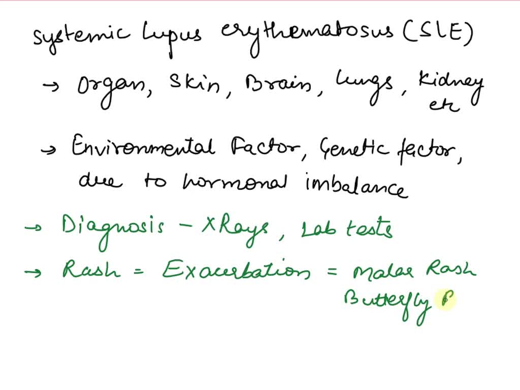 SOLVED: Ms. A.S., age 31, has been diagnosed with systemic lupus ...
