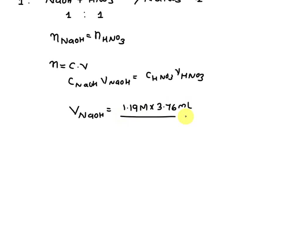 SOLVED: Calculate the volume, in milliliters, of a 0.211 M solution of NaOH that will completely ...