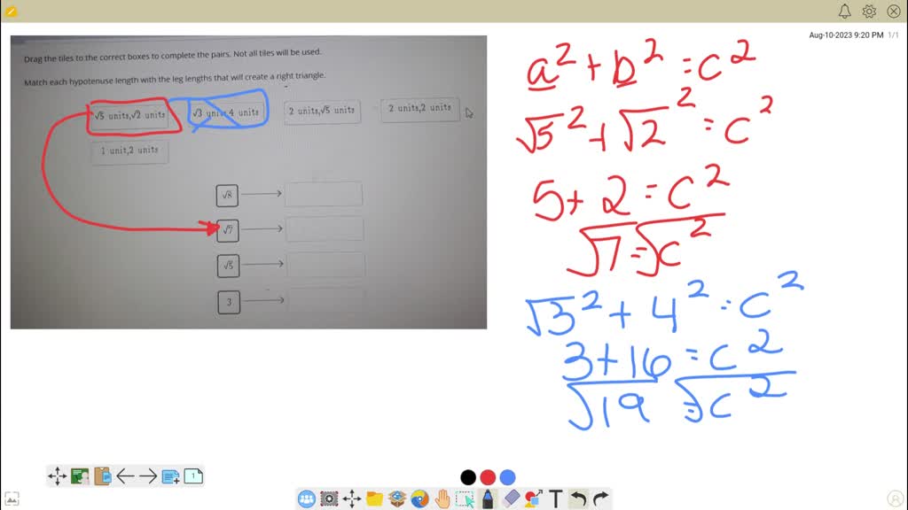 VIDEO solution: Drag the tiles to the correct boxes to complete the ...