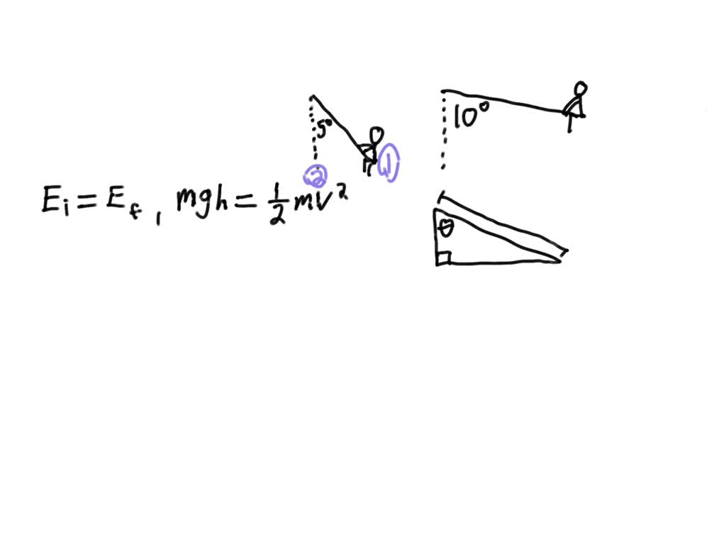 SOLVED: A child is on a swing, gently swinging back and forth with a ...