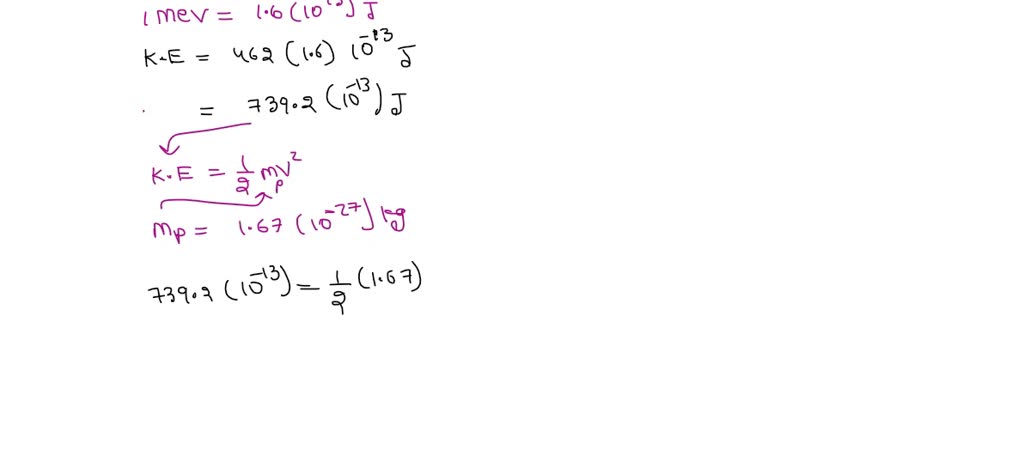 SOLVED: Q7. A proton with rest energy of 938 MeV has a total energy of ...