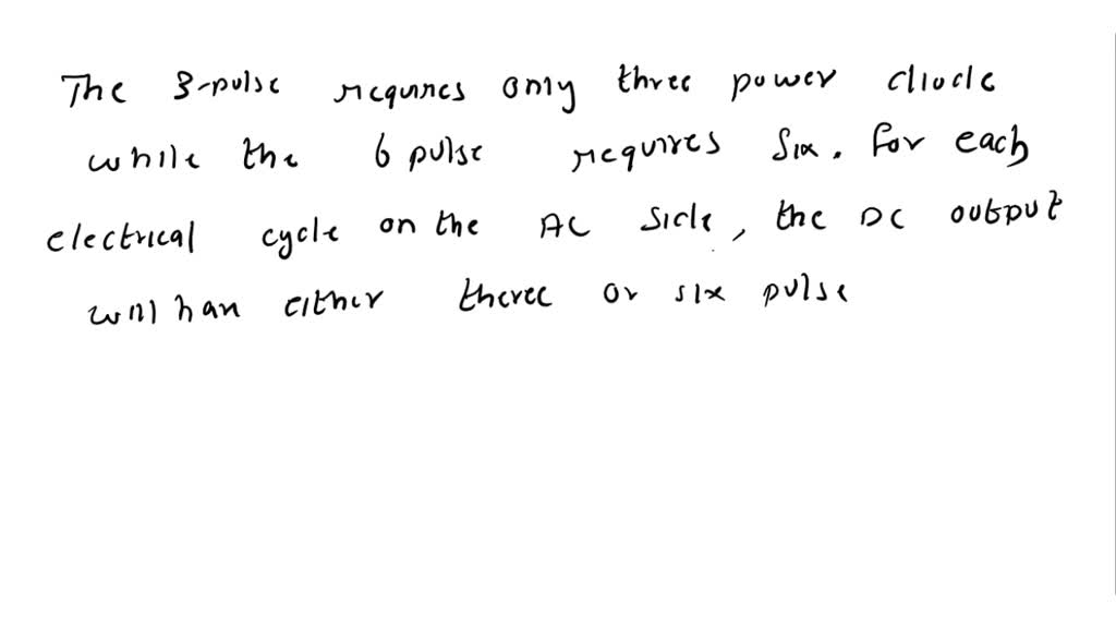 SOLVED: 1- What is the diode conduction angle in a three phase three ...