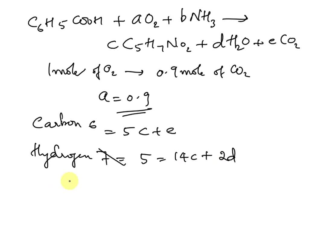 SOLVED: 4. Aerobic degradation of benzoic acid by a mixed culture of ...