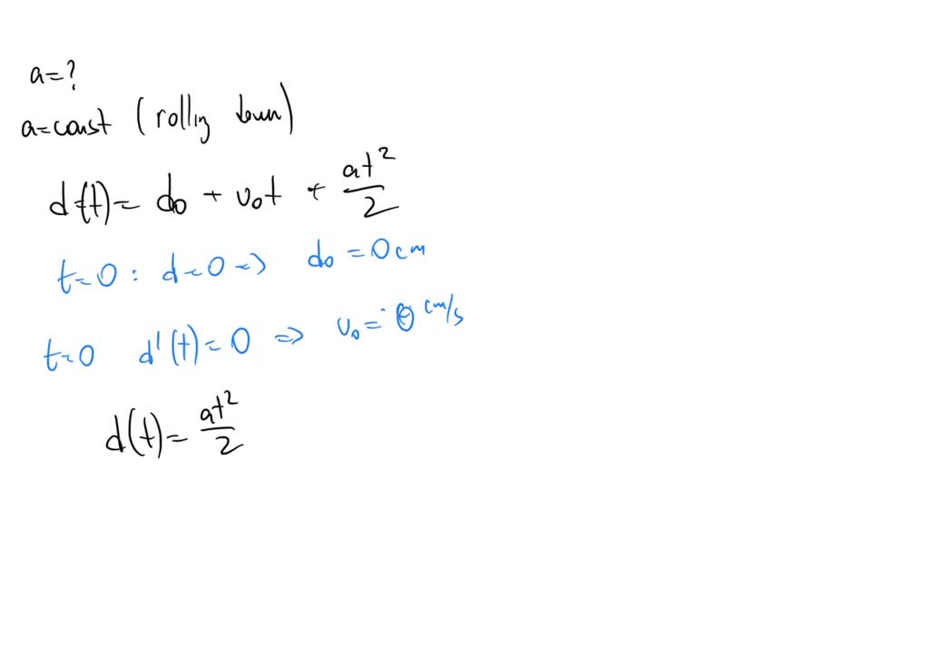 SOLVED: A small marble is rolling down on an incline. The marble was ...