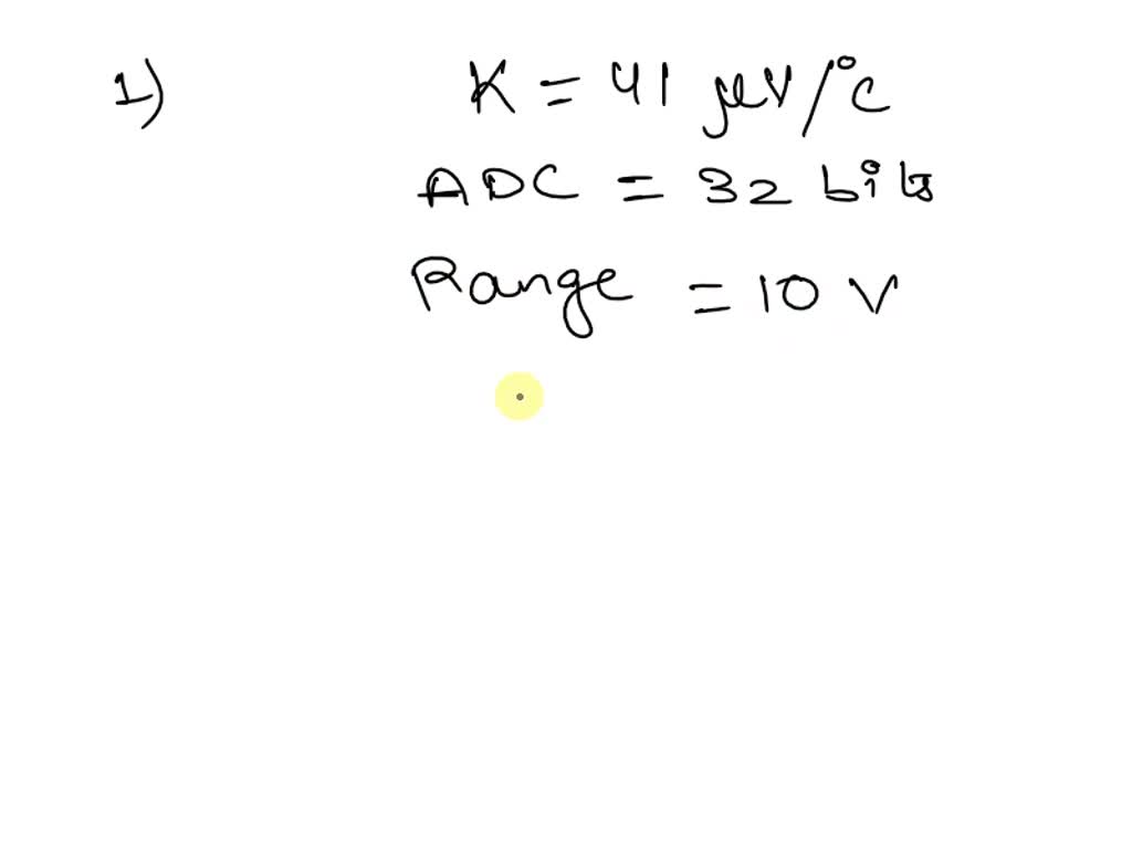 SOLVED: A 18-bit A/D converter has a full-scale range (EFsR) of +11.8 V. First find the ...