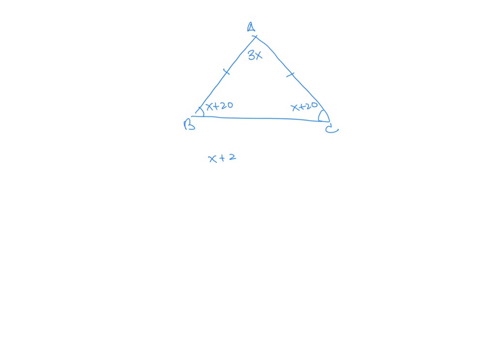 SOLVED: 'In the diagram EA —> | EC —>, and BD is straight line. Find the value of x. Solve. In ...