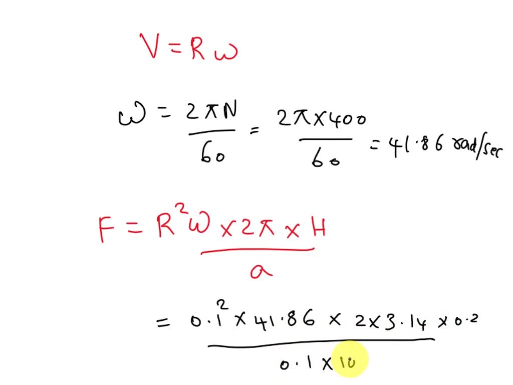 SOLVED: Problem 2: A concentric cylinder viscometer may be formed by ...