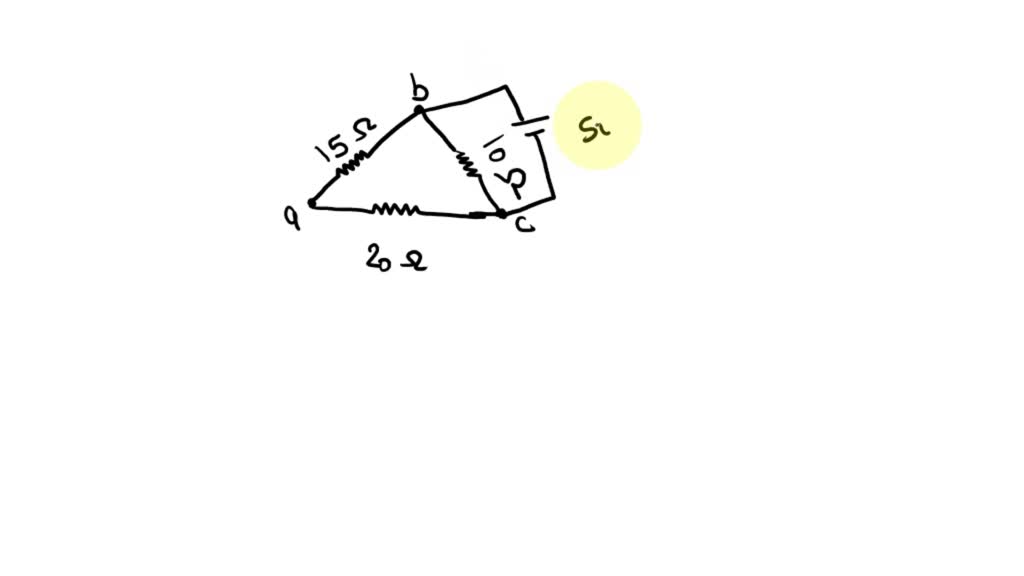 SOLVED: A triangular array of resistors is shown in the figure (Figure ...