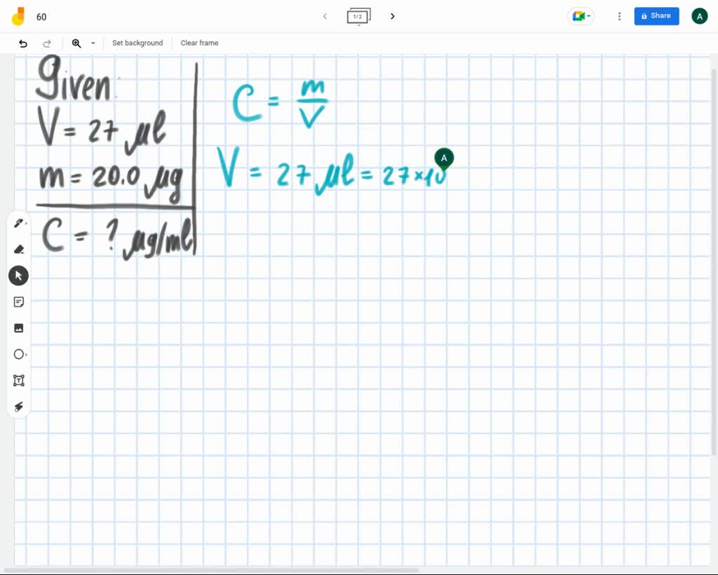 SOLVED: Question 3 (1 point) A 27 uL serum sample was analyzed for ...