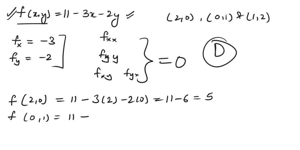 SOLVED: Find the absolute extrema of the function over the region R (In each case contains the ...