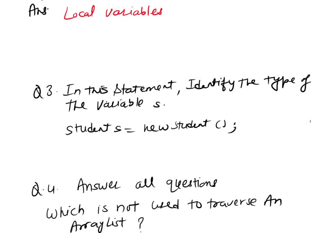 Solved Given A Programmer Defined Class Called Person With Getters And Setters Assigned For The