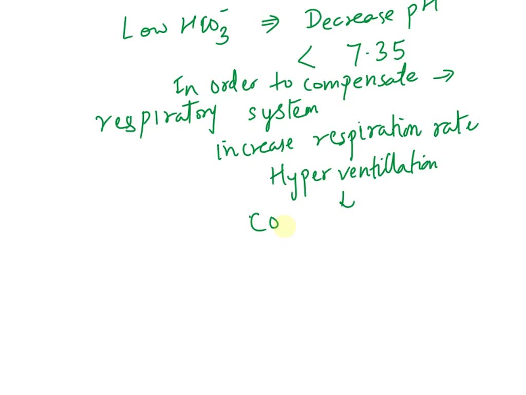 SOLVED: During metabolic acidosis, explain how the respiratory ...