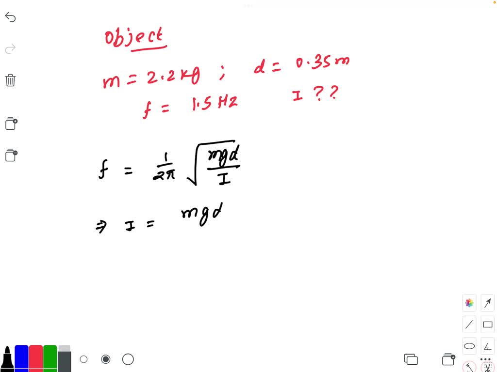 SOLVED Body Of Mass 0 2 Kg Oscillates About Horizontal Axis At SOLVED Body Of Mass 0 2 Kg Oscillates About Horizontal Axis At
