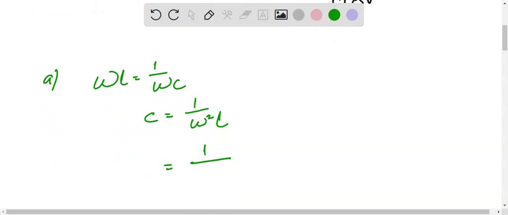 SOLVED: An L-R-C series circuit consists of a source with voltage amplitude 120 V and angular ...