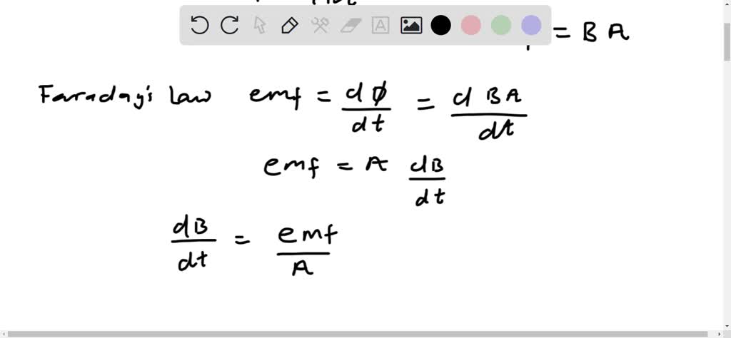 SOLVED: A single conducting loop of wire has an area of 4.8 x 10-2 m^2 ...