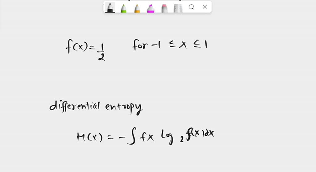 A Signal Amplitude X Is A Random Variable Uniformly Distributed In The Range 11 This