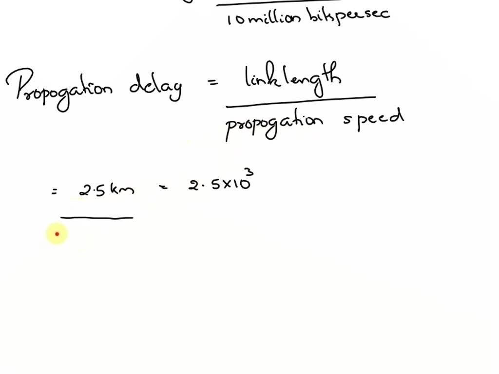 SOLVED: What is the end-to-end packet delay from router 1 to router 6 in this store-and-forward ...
